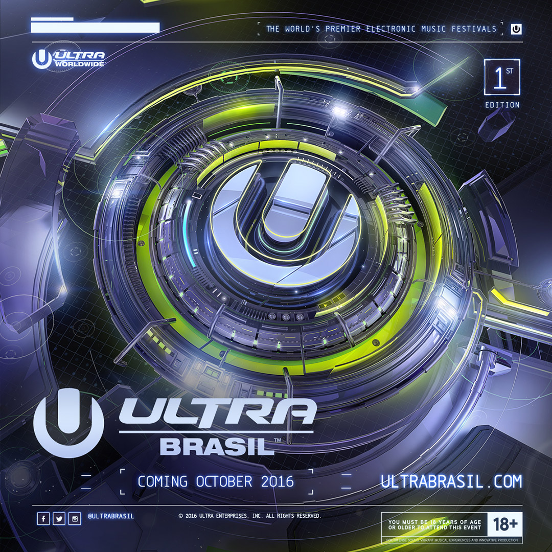 Ultra Music Festival 2016 é confirmado no Rio de Janeiro | FLIPPER HITZ